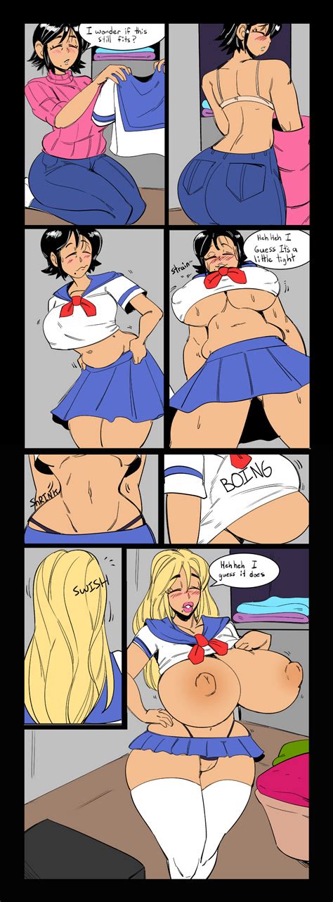 Rule 34 1girls Asian Bimbo Bimbofication Bimbophi Black Hair Blonde Hair Breast Expansion