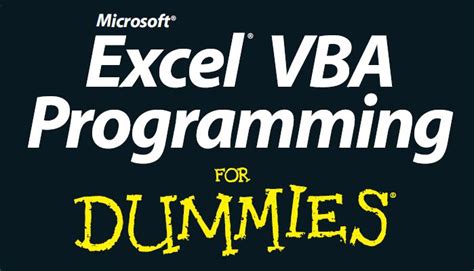 excel vba programming for dummies kevin cardenas ramirez posted on the topic linkedin