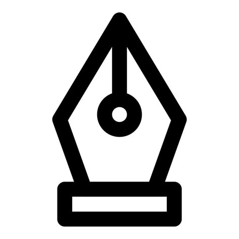Nib Icon Ui 7579393 Vector Art At Vecteezy