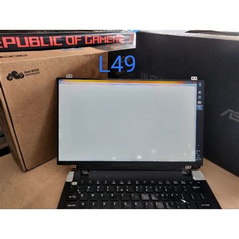 Jual Lcd Inch Pin Slim Led Laptop Minus Bisa Untuk Acer Asus Hp Lenovo Shopee Indonesia