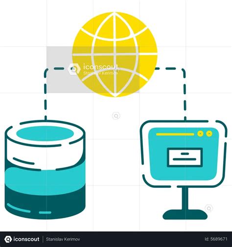 Network Communication Illustration Free Download Business Illustrations Iconscout