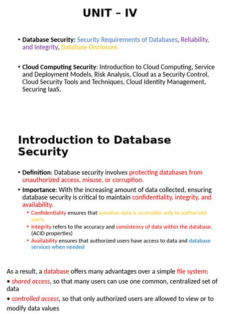 Unit Iv Pdf Cloud Computing Databases