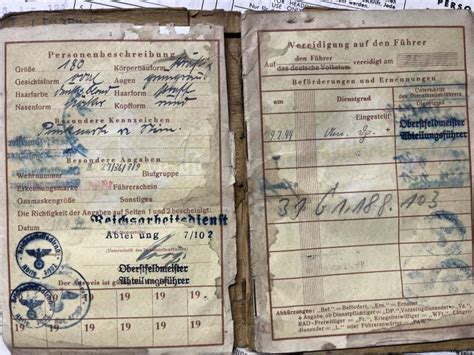 Kurland Docs Rad Dienstausweis Rad Abt4280 Weber