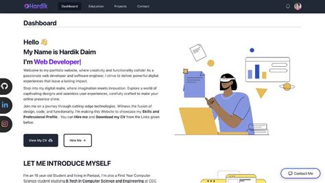 Hardik Daim On Linkedin Mernstackdeveloper Webdeveloper Frontenddeveloper Webdesign