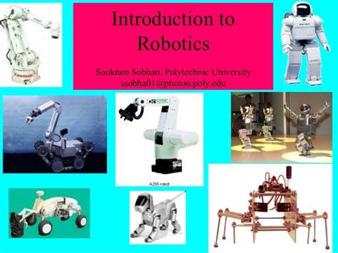 introduction robotics