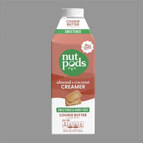 Kem SỮa LỎng Nutpods Cookies Butter Dairy Free Creamer Ăn KiÊng And KhÔng ĐƯỜng Shopee Việt Nam