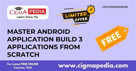Master Android Application Build 3 Applications From Scratch Free