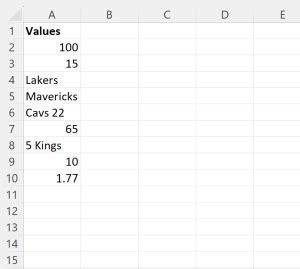 Excel If Cell Contains Number Then Return Value
