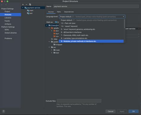 [spring boot 오류] 프로젝트마다 다른 jdk설정