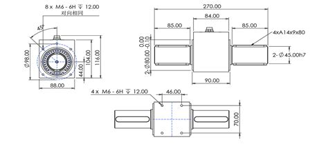 China Customized High Quality Large Capacity Dynamic Torque Sensor Manufacturers Manufacturing