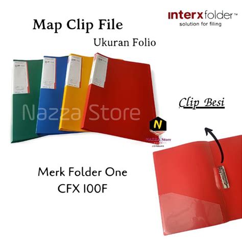 Jual Folder One Map Clip File Map Jepit 1 Pcs Shopee Indonesia
