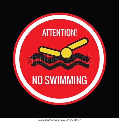 This Circular Warning Sign That Displays Stock Vector Royalty Free