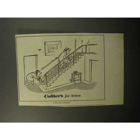 1951 Colliers Magazine Advertisement Cartoon By Virgil Partch