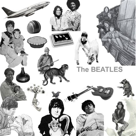 The Beatles White Album Custom Cover Art By Baseset2holo On Deviantart