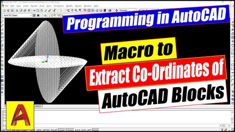 AutoCAD Macro To Extract Coordinates Of AutoCAD Blocks XL N CAD