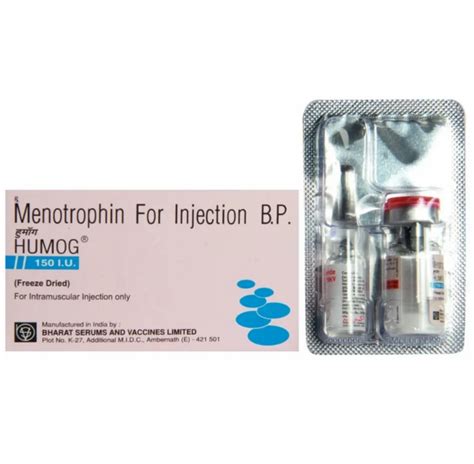 Menotrophin Injection Ip 75iu At ₹ 80 Vial In Nagpur Id 2854499095530