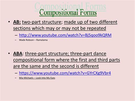 Agenda Dance Forms And Purposes Ppt Download