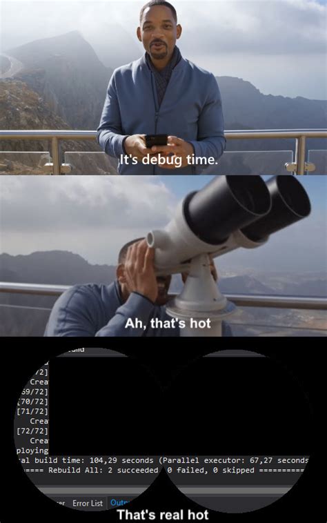 When Your Project Compiles Instantly Rprogrammerhumor