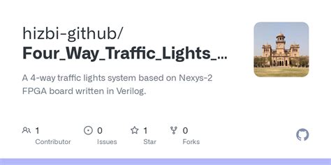 GitHub Hizbi Github Four Way Traffic Lights On FPGA A Way Traffic Lights System Based On