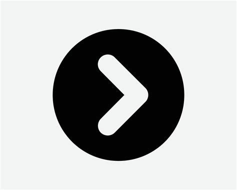 Round Right Arrow Icon Navigation Direction Path Road Traffic Sign East