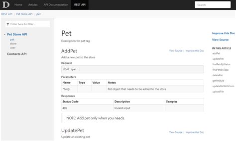 Packages Docfx