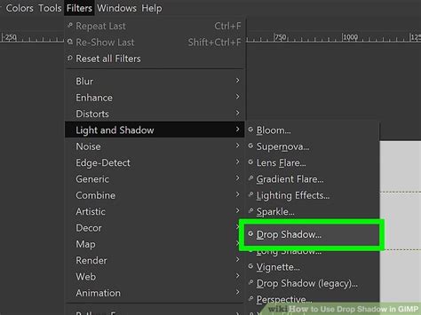 How To Use Drop Shadow In GIMP Steps With Pictures WikiHow