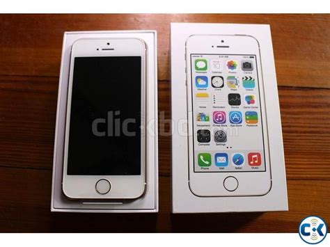 Apple Iphone 5s 16GB Gold Factory Unlock with All Acces New | ClickBD