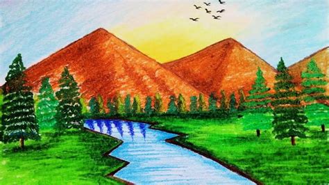 25 Easy Mountain Drawing Ideas How To Draw A Mountain
