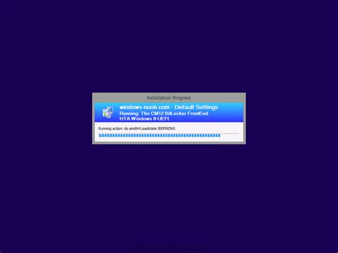 How Can I Reinstall BitLockered UEFI Computers Using Network Boot And System Center R