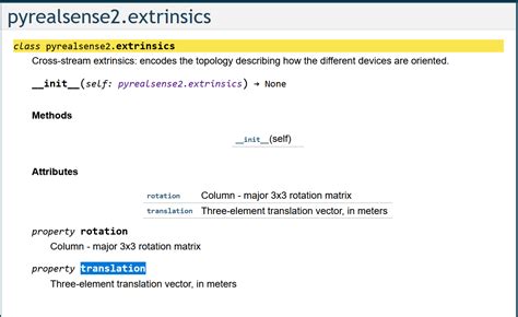 Pyrealsense2 库的参考和运用 Csdn博客