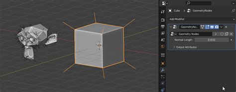Visualize Normals Of Object Created In Geometry Node Blender Stack