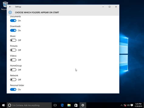 How To Add Folders To The Left Part Of The Start Menu In Windows