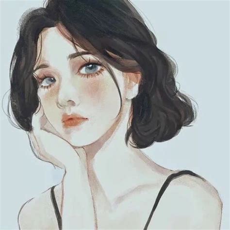 Cool Girl Cartoon Figure Art Girl New Image Update