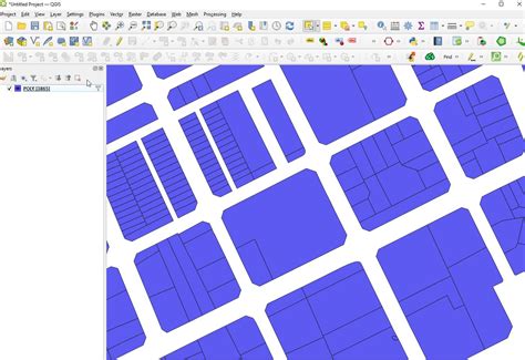 Qgis Draw Line And Calculate Distance From Each No Adjoining Side Polygons To Perpendicular