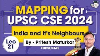 Mapping For UPSC CSE 2024 Lecture 21 India And It S Doovi