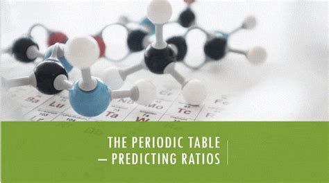 Jc Science Periodic Table Revision And Predicting Ratios Cw5 Lesson Plans