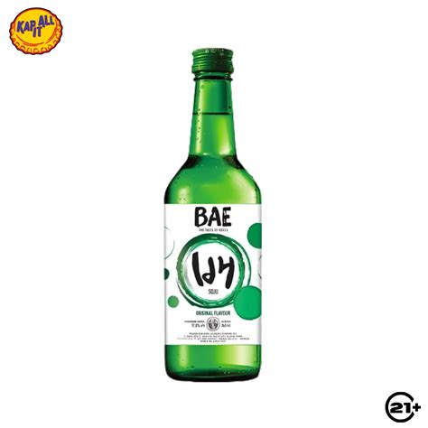 Soju Bae Original 360ml Kapitall Bottle Shop
