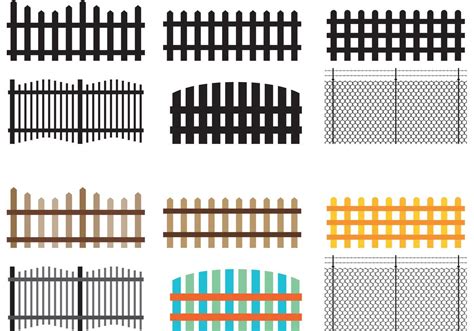 Picket Fence Vectors 87024 Vector Art At Vecteezy