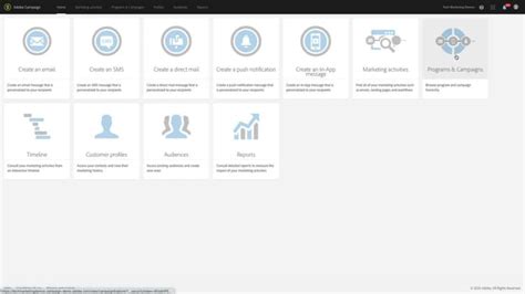 Introduction To Adobe Campaign Standard Adobe Campaign