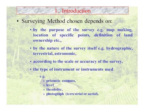 Pdf 1 Introduction • Surveying Method Chosen Depends Onlibvolume3