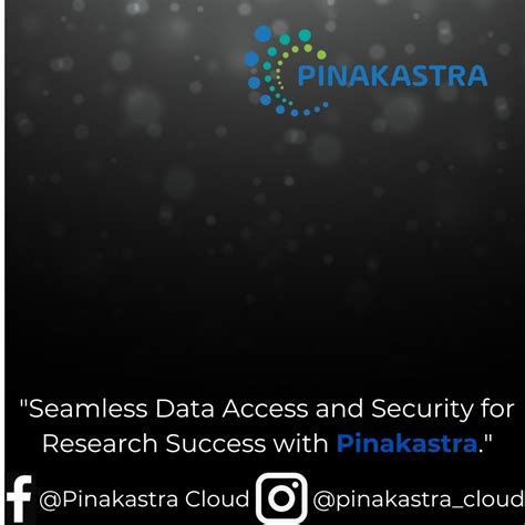 Pinakastra Cloud On Linkedin Pinakastra Researchsuccess Dataaccess Datasecurity…