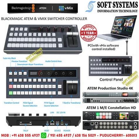 Blackmagic ATEM VMIX Switcher Controller At 46000 Piece Video Switcher In Pondicherry ID
