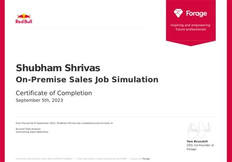 Shubham Shrivas On Linkedin Redbull Forage Opportunity Greatlearning