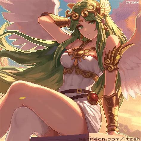 Palutena Kid Icarus Drawn By Itzah Danbooru Palutena Kid Icarus Drawn By Itzah Danbooru