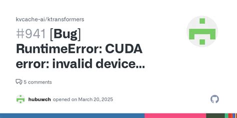Bug Runtimeerror Cuda Error Invalid Device Function · Issue 941