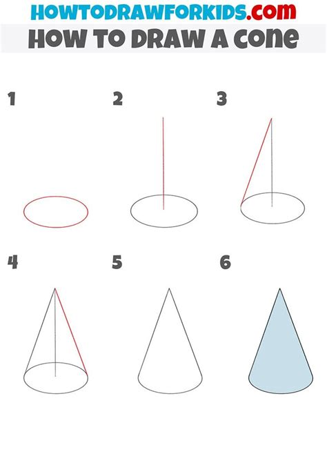 How To Draw A D Cone