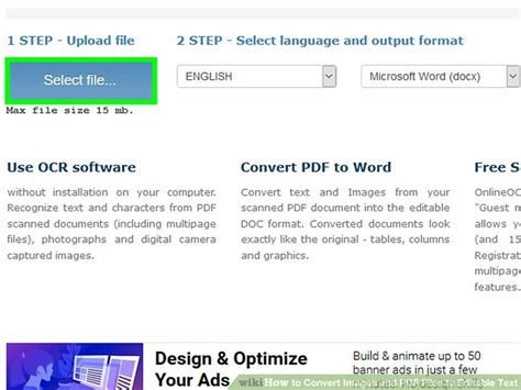 Ways To Convert Images And PDF Files To Editable Text WikiHow