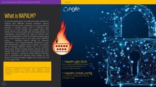 Automate Your Network With Ansible And NAPALM PDF Cloud Computing Internet