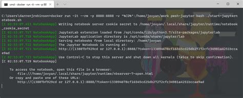 Docker Powershell Jupyter Notebook Environments Darrenjrobinson Bespoke Identity And Access