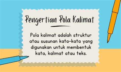 Pengertian Pola Kalimat SPOK Beserta Dengan Unsur Cara Menentukan Dan Contohnya Parboaboa